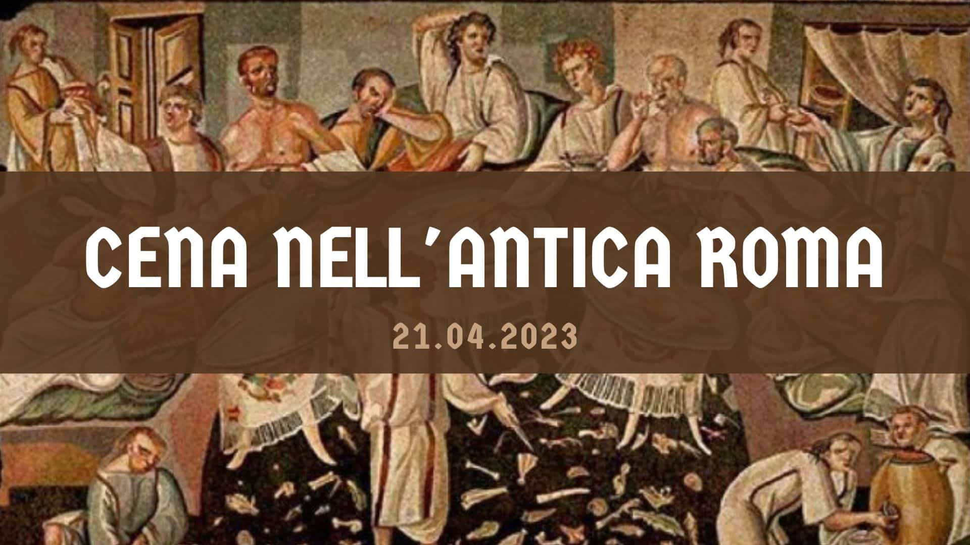 Cena nell'Antica Roma - La Nuova Arca Agricoltura Sociale